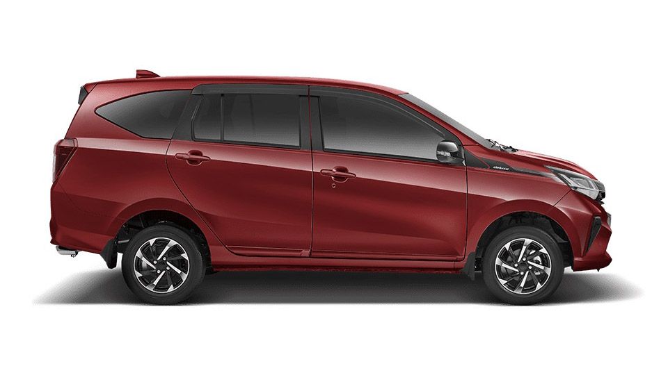 Panjang dan lebar mobil sigra